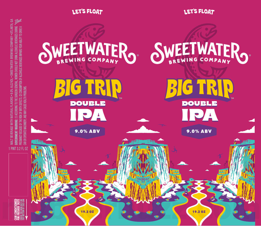 SweetWater Brewing Adding Big Trip Double IPA Cans - My BeerBuzz